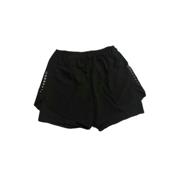 Black Running Men Shorts With Inner Compression Short | Daraz.com.np