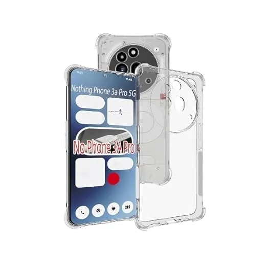 Back Cover Case for Nothing Phone 3a Pro Transparent | Daraz.com.np