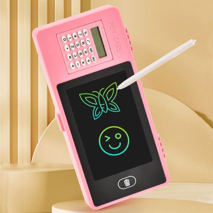 Multifunctional with LCD Screen Pencil Case Erasable Drawing Board with ...