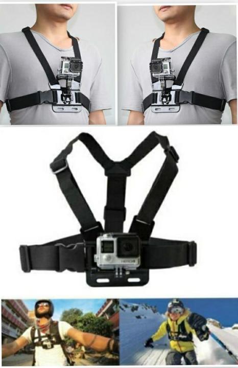 Chest Body Strap Chest Mount Harness Go Pro Hero Action Chesty Sports ...
