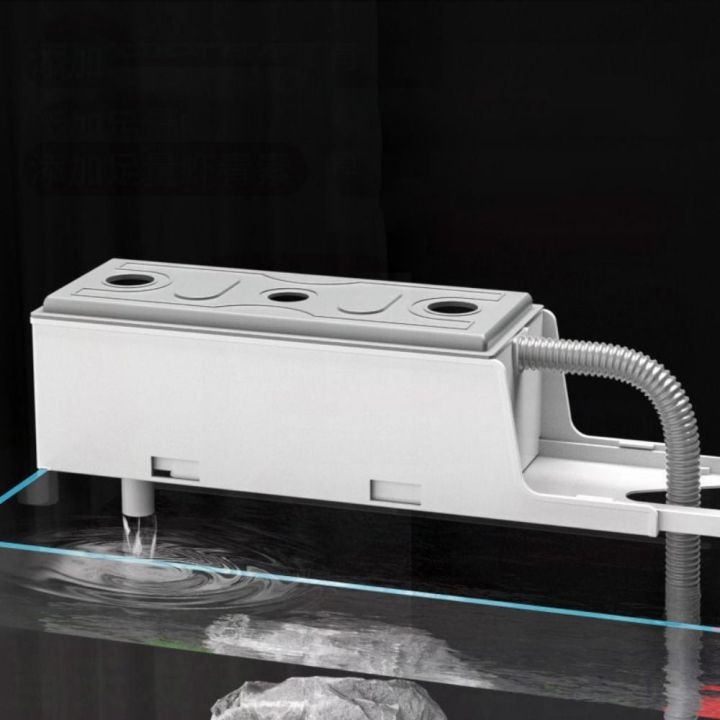 Multi Functional Wall Mounted Fish Filter Box Plastic Scalable Drip ...