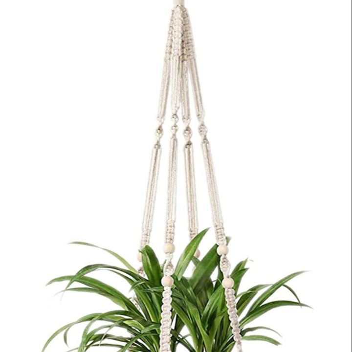 Macrame Plant Pot Hanger Cotton Rope | Daraz.com.np