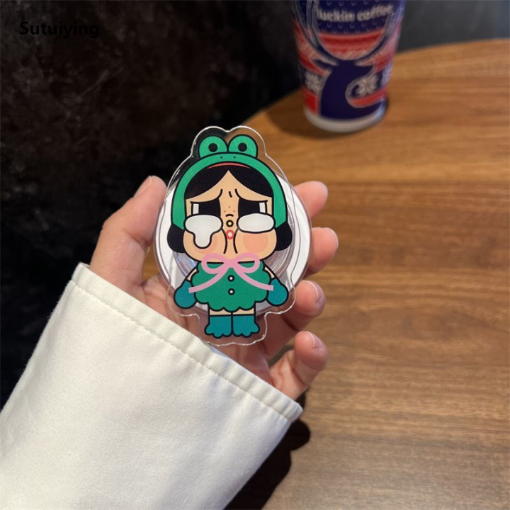 Sutuiying Cartoon Crybaby Ins Korean Cute Pop Sockets Magsafe Grip ...