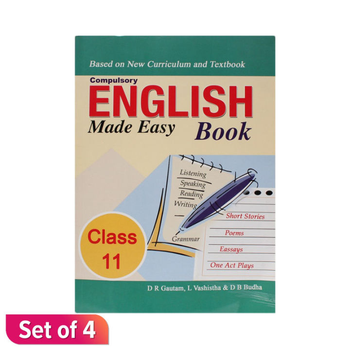 Compulsary English Made Easy Book Grade 11 Set Of 4 | Daraz.com.np