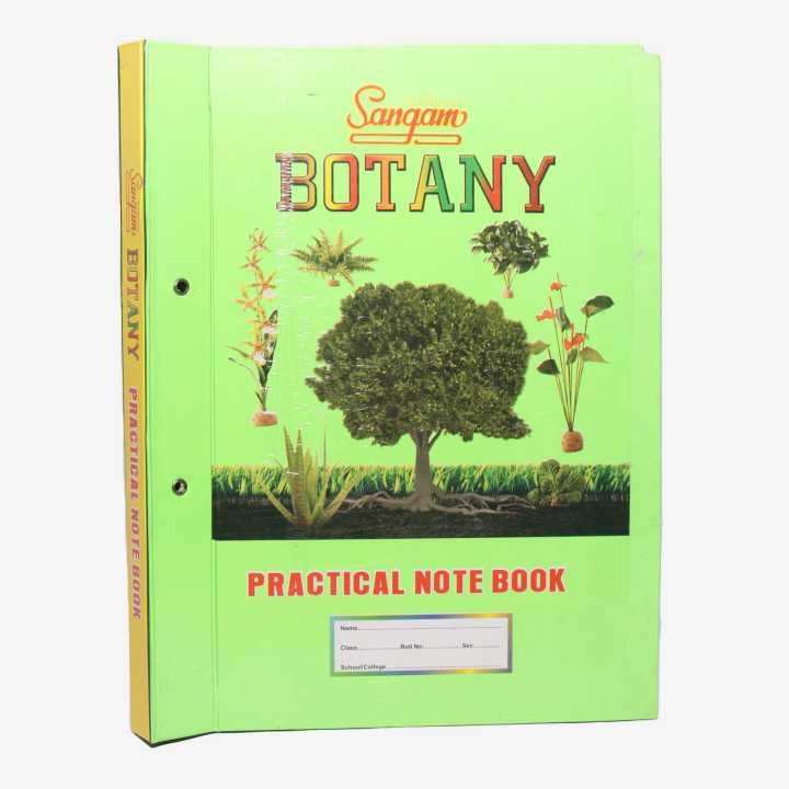 Multicolor Botany Practical Note Book | Daraz.com.np