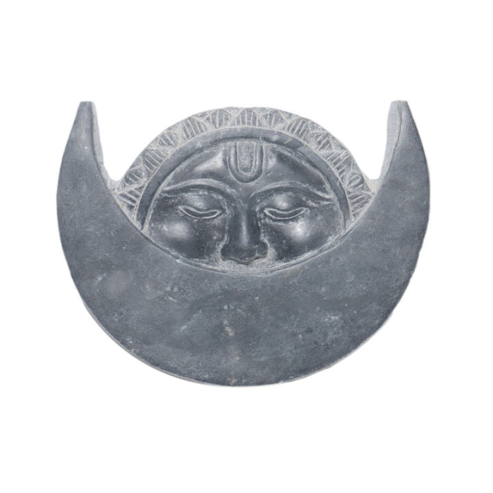 6.5" Stone Chandra Statue | Daraz.com.np