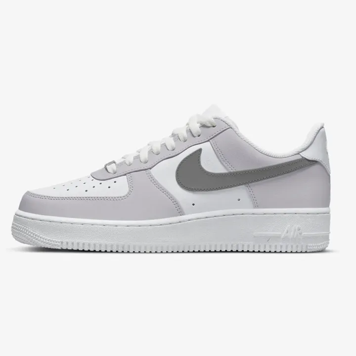 Airforce 1 Grey White Lightweight Sneaker Shoes For Men | Daraz.com.np