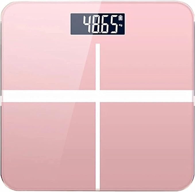 LCD Display Electronic Glass Body Weighing Scale With Temperature ...