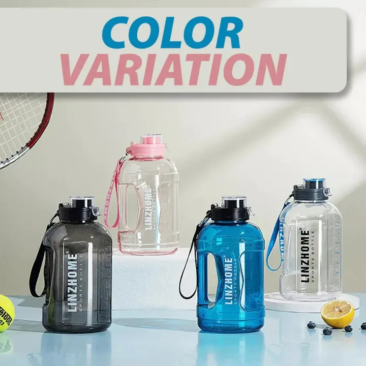 Large Capacity Fashion Sport Water Bottle Gym Large Drinking Bottle 2200ml | Daraz.com.np