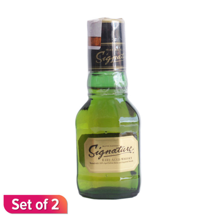 Signature Rare Aged Whisky 90ml Set of 2 | Daraz.com.np