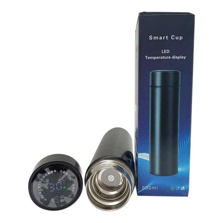 Smart Flask With LED Temperature Display (500ml) | Daraz.com.np