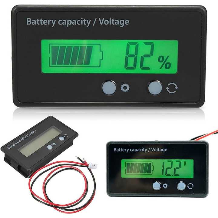 Battery Level Indictor 12V 72V Lithium Battery Capacity Indicator ...