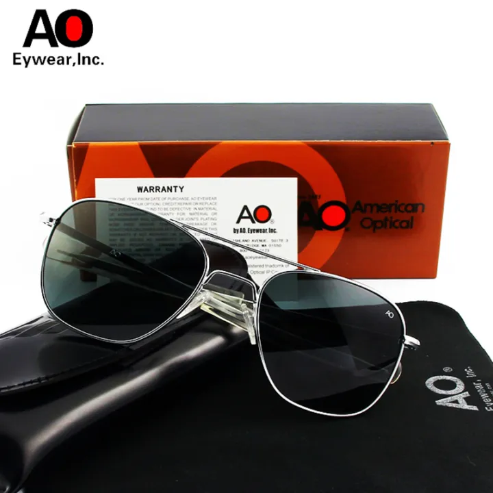 Aviation ao logo sunglasses women men with Original box 2022 square ...