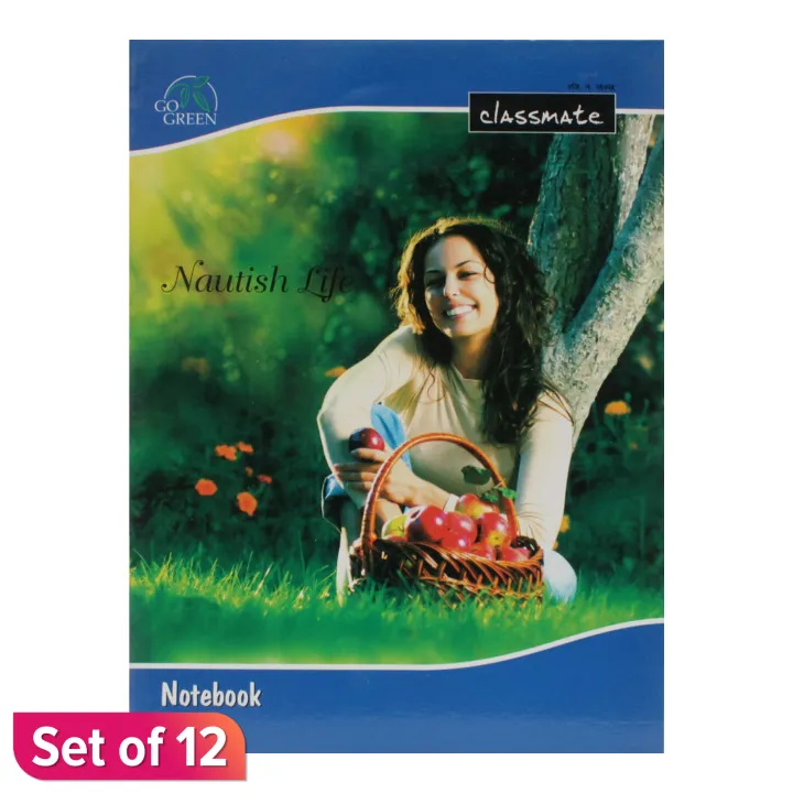 Classmate Notebook - Girl Printed (Medium Size) Set Of 12 | Daraz.com.np