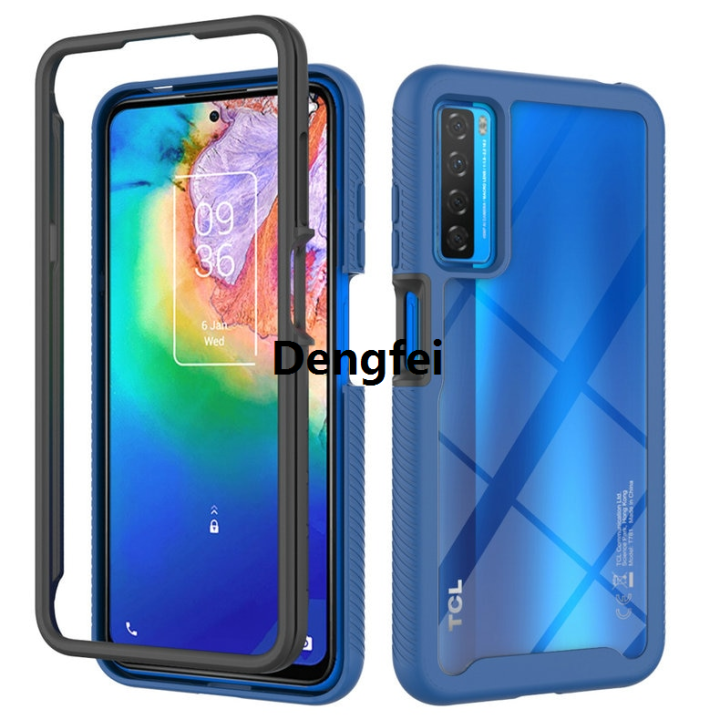 NEW Dengfei Fashion Shockproof Case Back Panel for TCL 10L Crystal Case ...