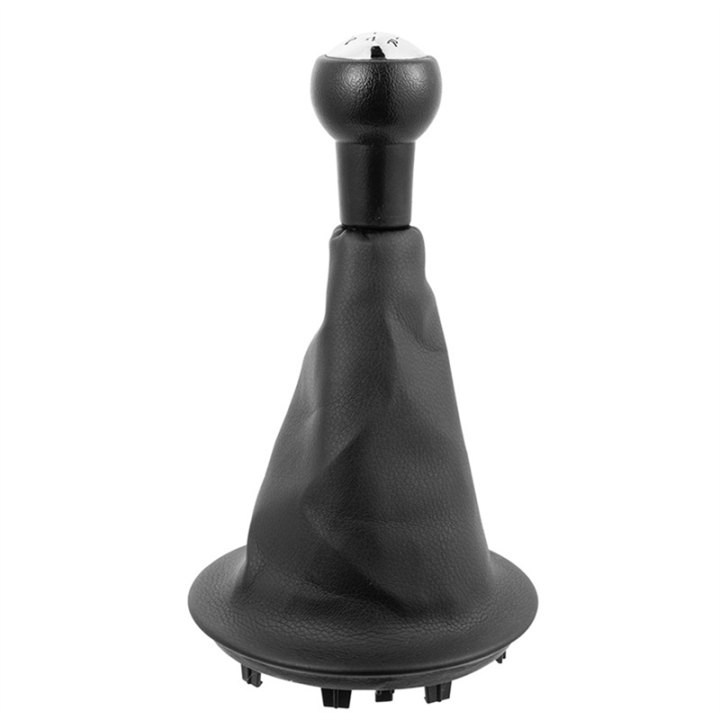 Spreeshop Car 5 Speed Gear Shift Knob Lever Stick Gaiter Boot Cover for ...