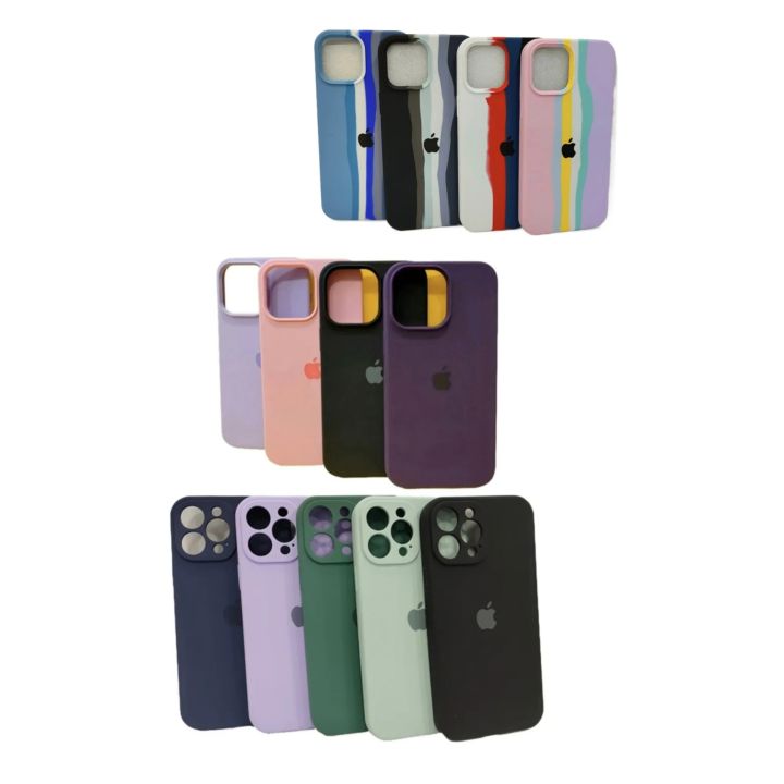 Apple iphone 13 Pro Max (Large Size 6.7" Screen) Liquid Silicone Soft ...