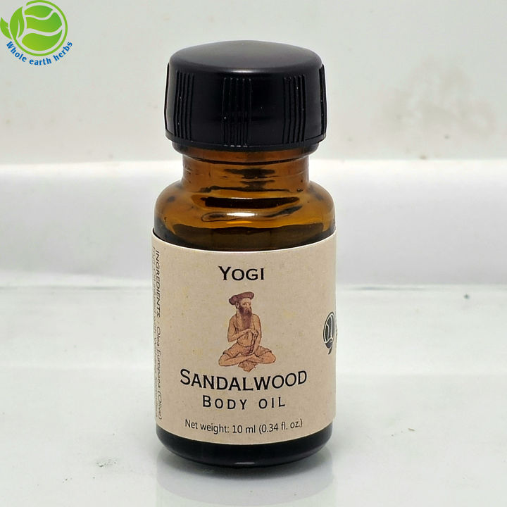 Whole Earth Herbs Yogi Yogini Range - Yogi Sandalwood Body Oil 10 ml ...