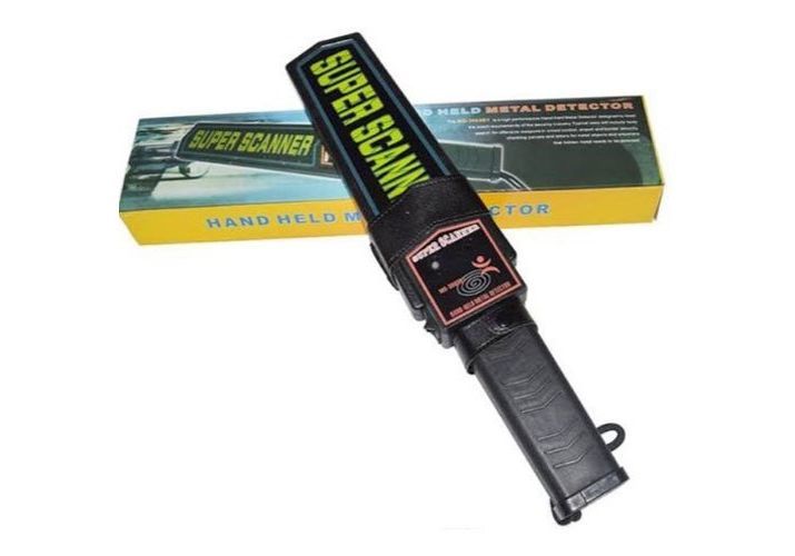 Super Scanner Metal Detector With Battery | Daraz.com.np