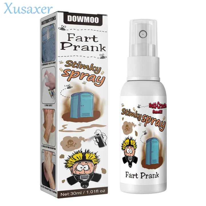 Xusaxer Fart Prank Spray Lasting Poop Smelly Stink Spray Office Prank ...