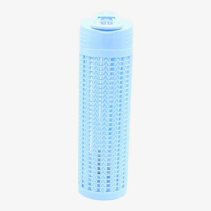 Blue Color Net Designed Water Bottle | Daraz.com.np