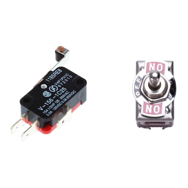 Mini Limit Switch Long Hinge Roller Lever Arm SPDT Snap Action LOT with ...