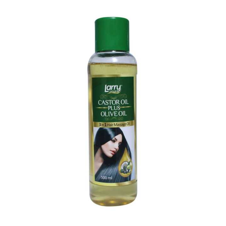 Larry Castor Oil Plus Olive Oil-500ml | Daraz.com.np