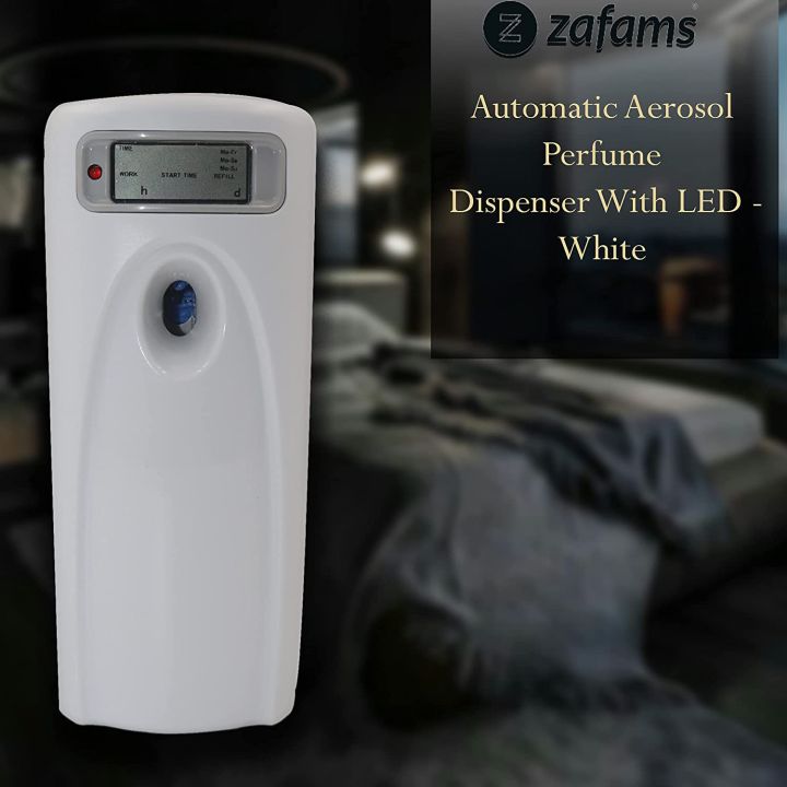 Automatic Aerosol and Air Freshner LCD Dispenser 100ML - White | Daraz ...