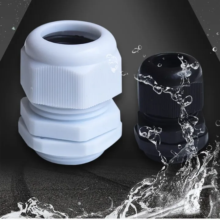Cable Fixing Joint Waterproof Waterproof Joint Cable Gland White Black ...