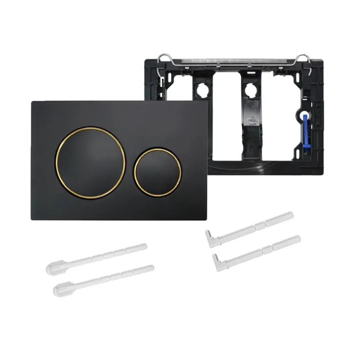NCANRUI Flushing Plate with Flush Lever Set and Mounting Frame, Fits 20 ...