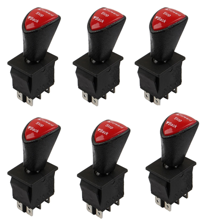 Fullhaodd 6X Forward-Stop-Back DPDT 6Pin Latching Slide Rocker Switch ...