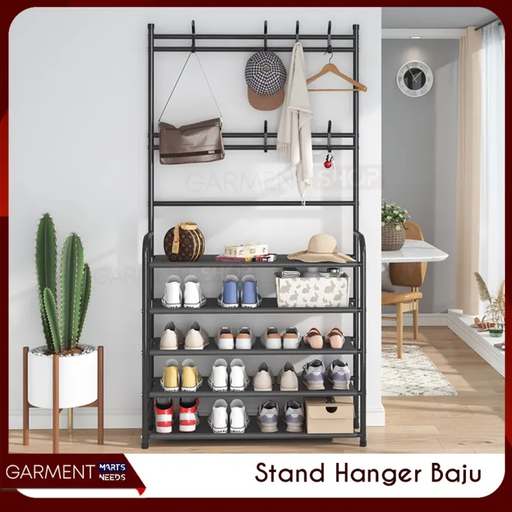 5 Layer Stand Hanger Multipurpose Shoe Storage | Daraz.com.np