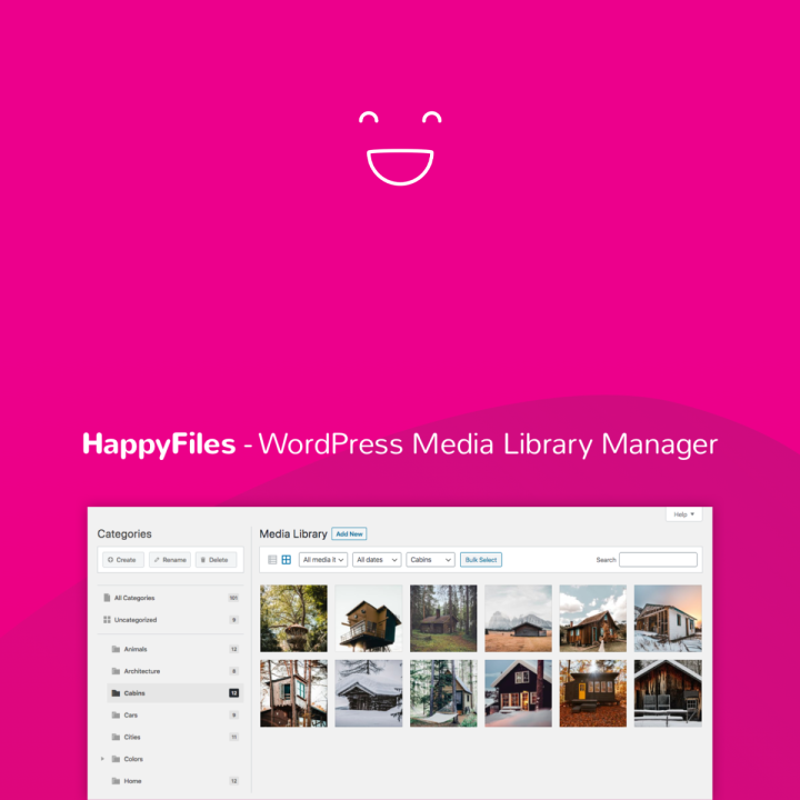 HappyFiles Plugin for WordPress – Simplify Your Media Management | Daraz.com.np