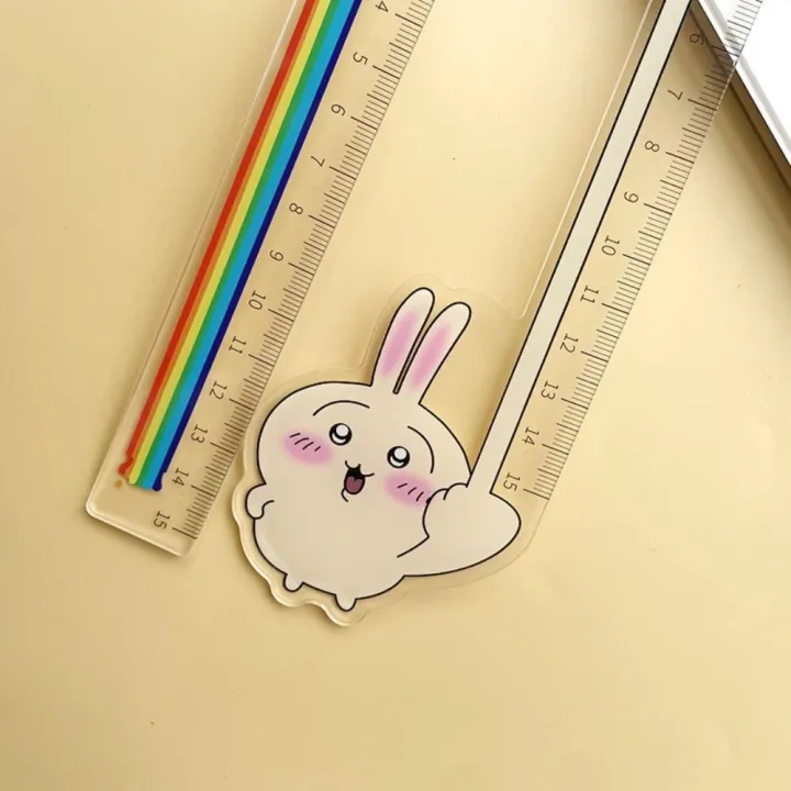 Stationery Item 15cm Chiikawa Ruler Drawing Tool Measuring Function ...