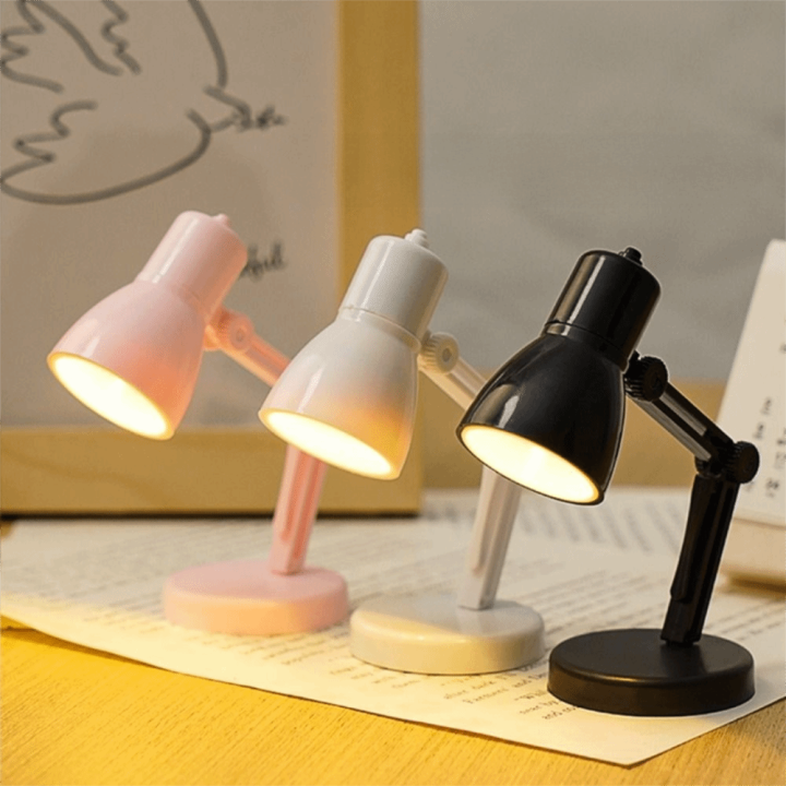 Creative Mini LED Desk Lamp Foldable Adjustable Reading Night Lamp ...
