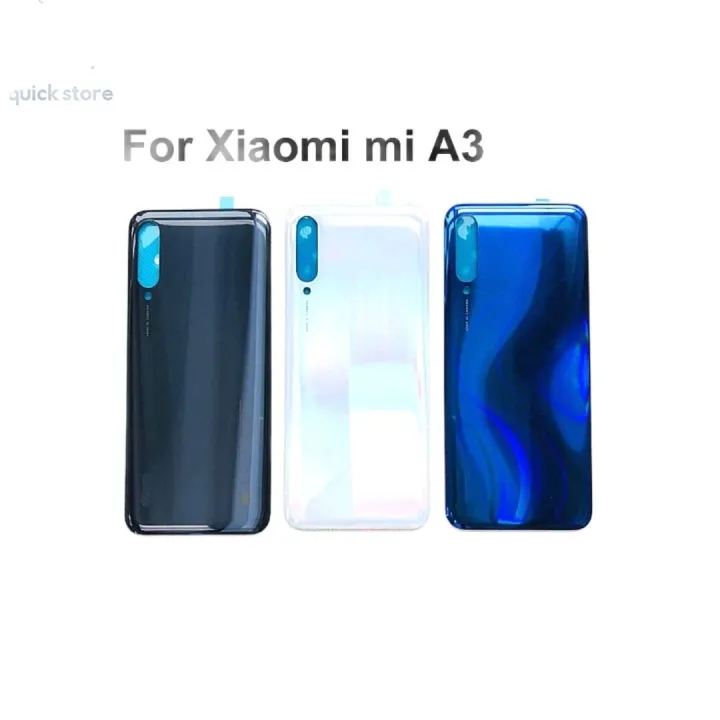 Xiaomi Mi A3 Back Glass Panel Mobile Phone Repair Part OEM Quality ...