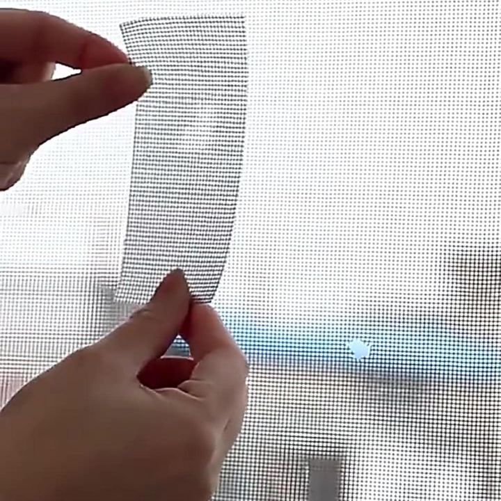 Window Screen Repair Tape Strong Adhesive & Waterproof Fiberglass ...