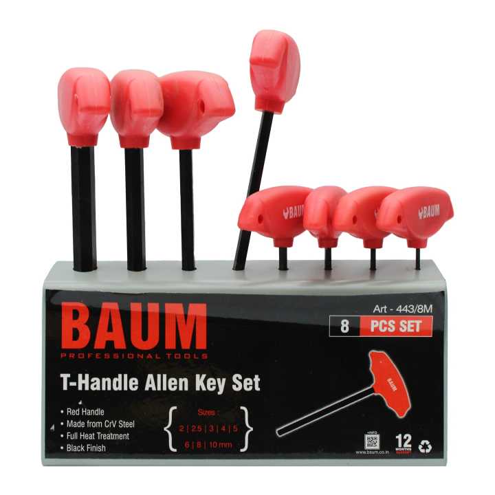 Baum T-Handle Allen Key Set | Daraz.com.np