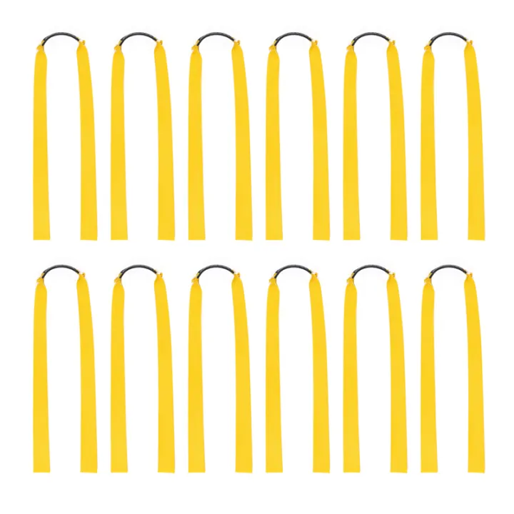 Sptrry12Pcs Rubber Bands for Catapult Widened Flat Catapult Bands ...