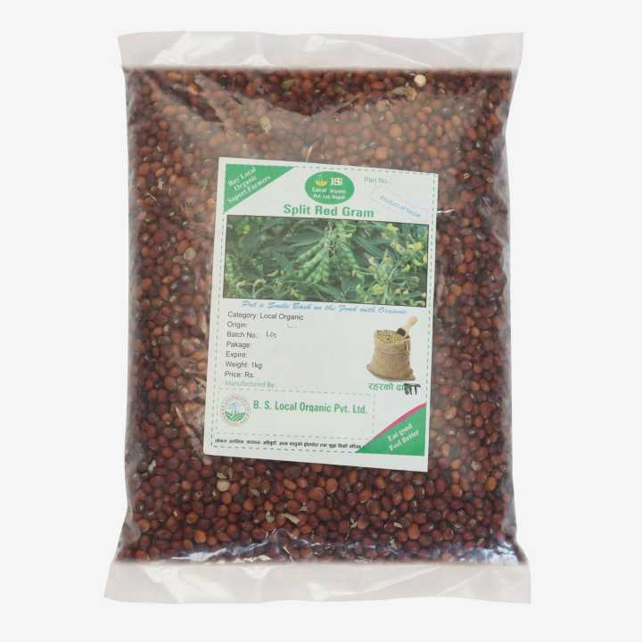 BS Local Organic Split Red Gram 1Kg | Daraz.com.np