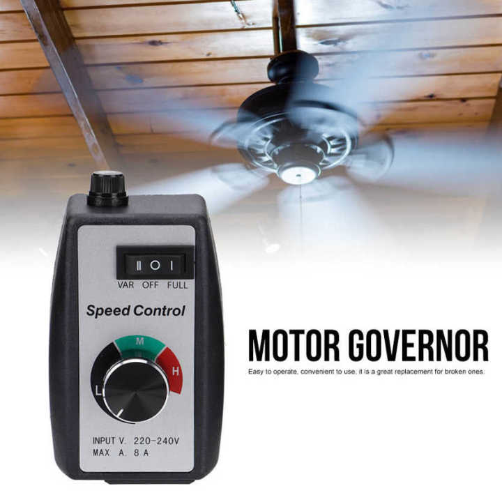 Fan Speed Controller Electronic Stepless Switch Governor for Motor ...