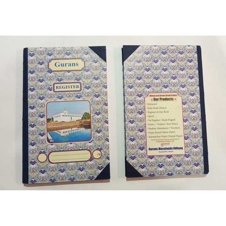 Fancy Register No-10 | Daraz.com.np