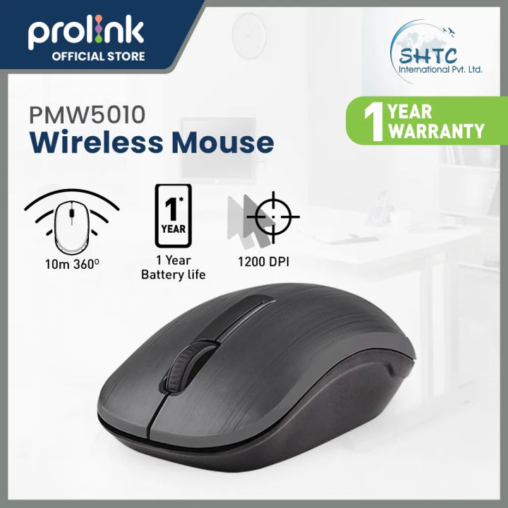 Prolink Wireless Optical Mouse - PMW5010 | Daraz.com.np