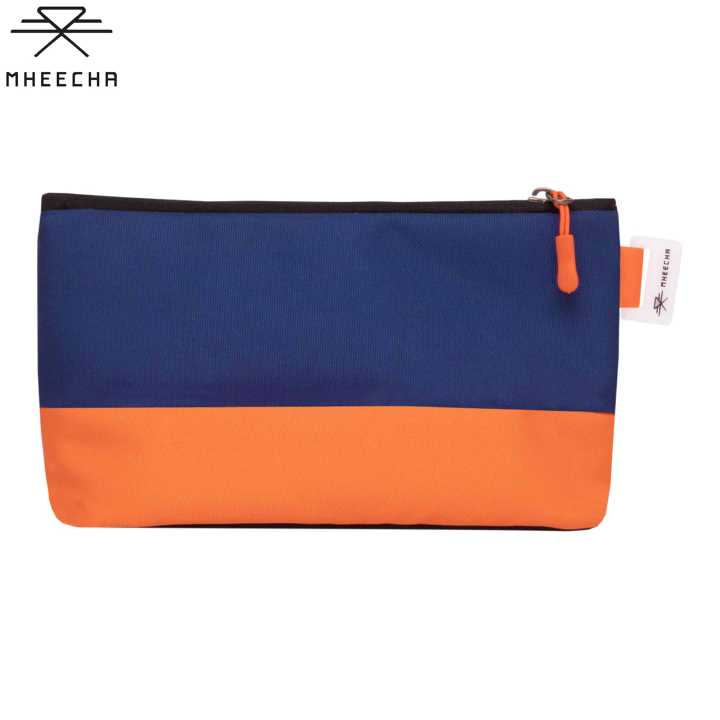 Mheecha Enzo Pouch Navy Blue / Orange | Daraz.com.np