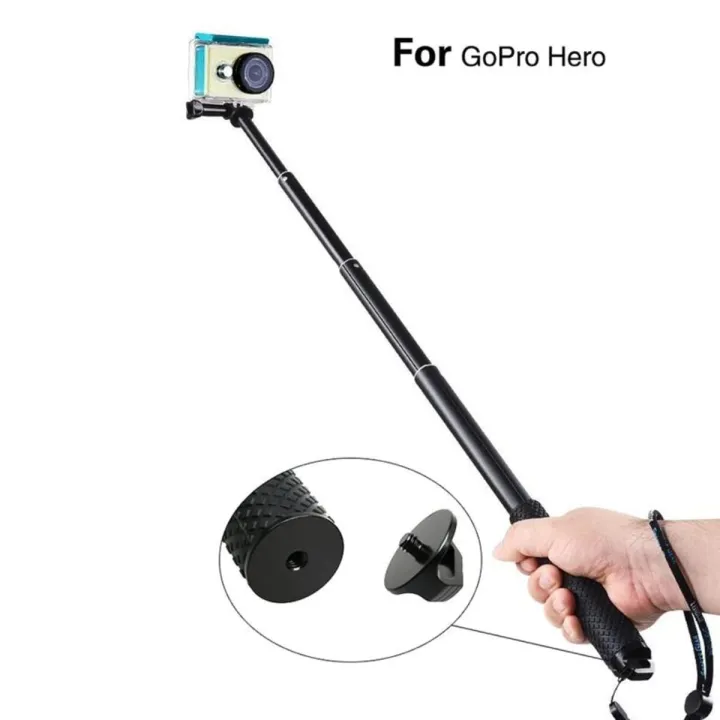Aluminum Gopro Monopod Extensible Handheld Stick Hero 5 3 4 | Daraz.com.np