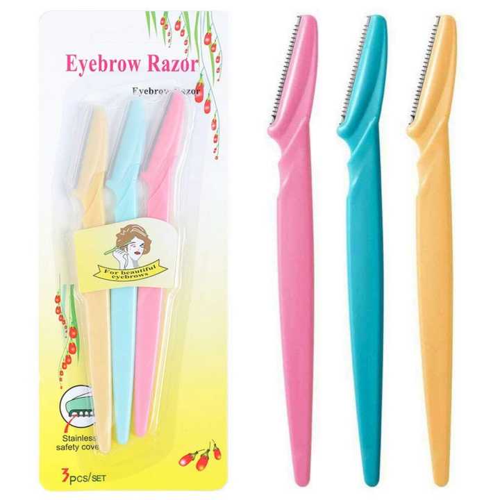 Stainless Zig Zag Face & Eyebrow Razor For Women | Daraz.com.np