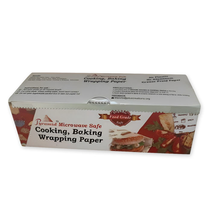 Pyramid Cooking Baking Wrapping Paper - 6" X 20 Meter | Cooking, Baking ...