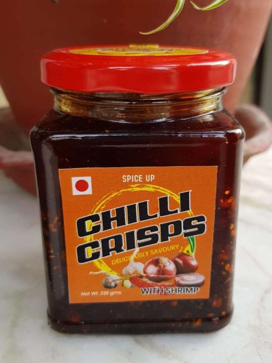 Spice Up Nepal Chilli Oil With Crisps Shrimp 235g | Daraz.com.np