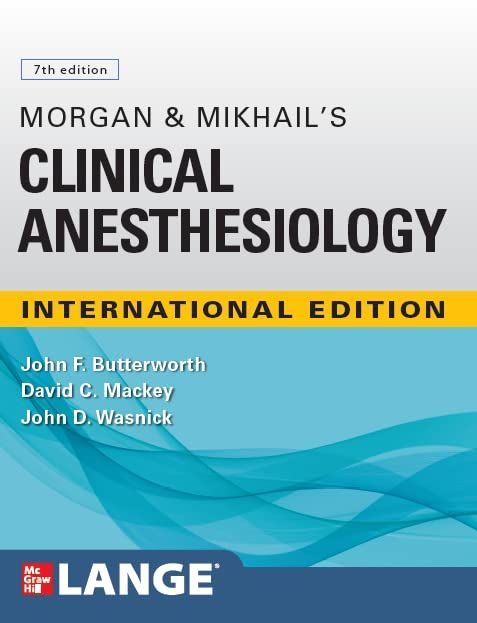 Morgan And Mikhail'S Clinical Anesthesiology 7E (IE) | Daraz.com.np