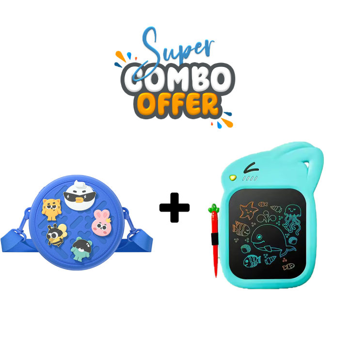 kids combo: Picocici K36 Kids Round ,durable, and waterproof bag & 9 ...